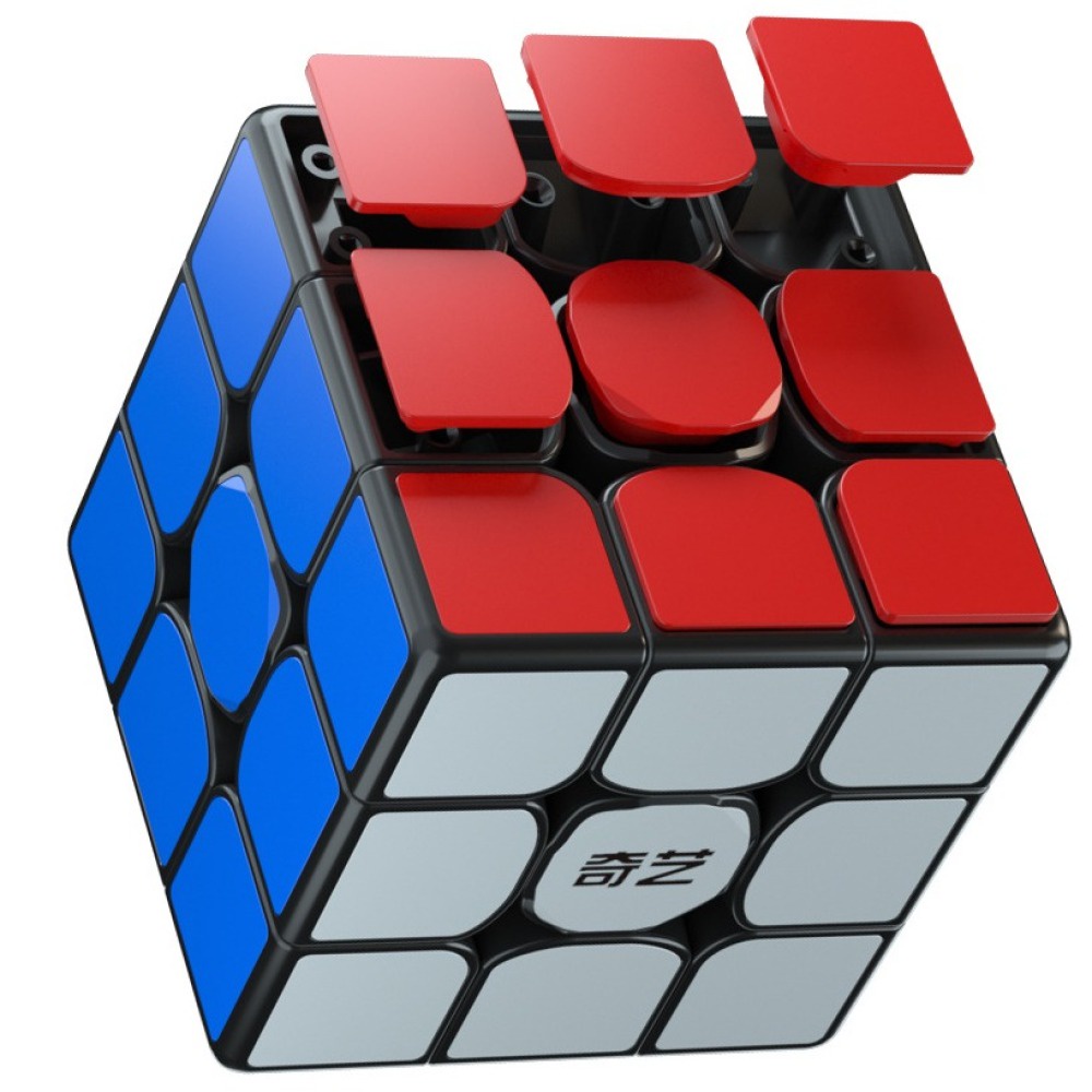 QiYi Qimeng V3 3x3 Speed Cube Black and Stickerless Full-Bright Color ...