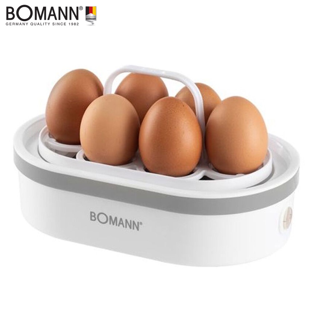 Bomann EK6130 Egg Steamer Mini Electric Boiler Holder Automatic Maker ...