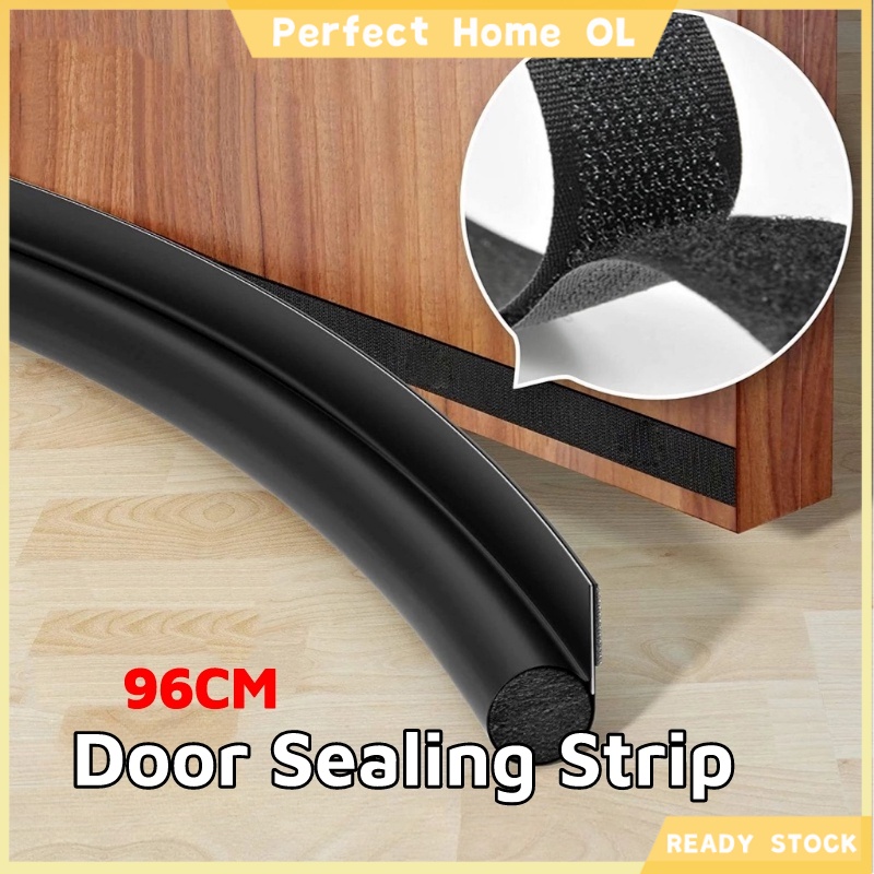 Door Sealing Strip Self Door Bottom Adhesive Soundproof Rubber Seal ...