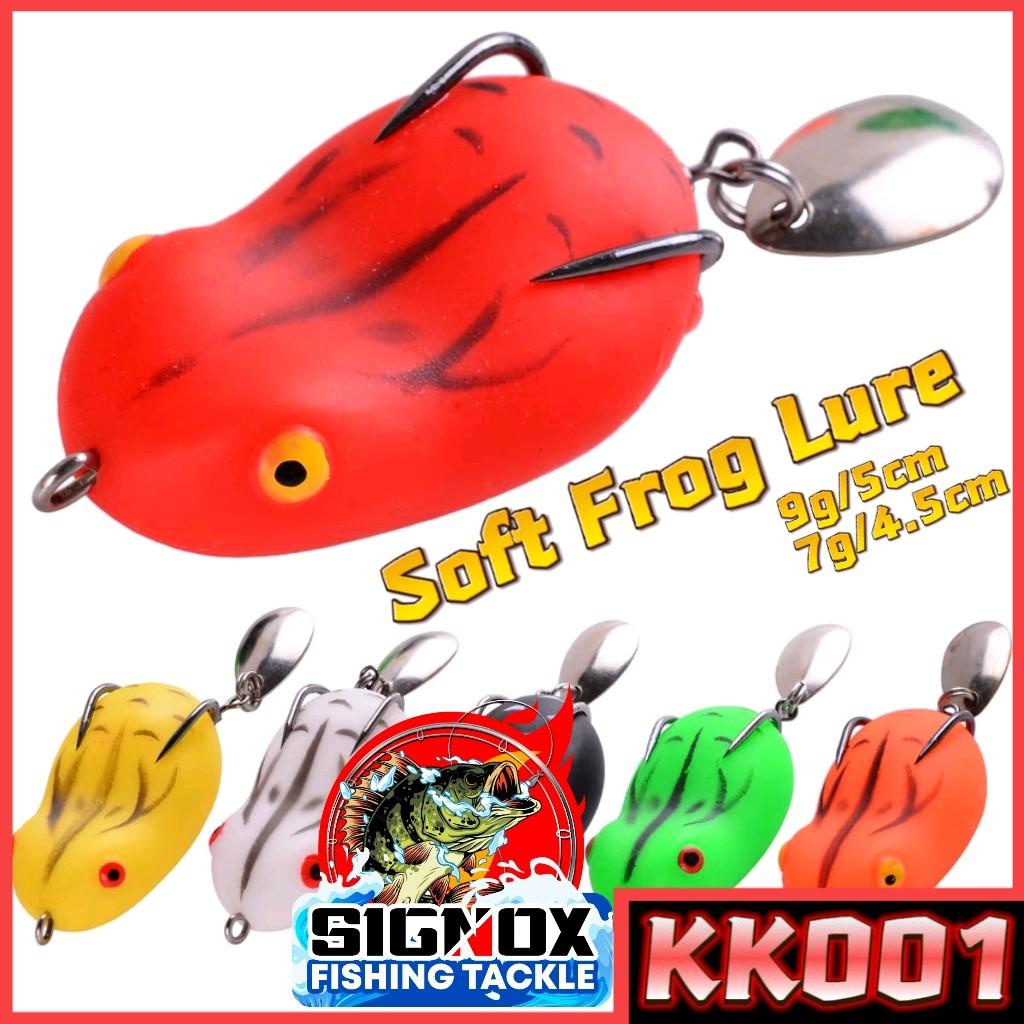 _Signox_Soft Frog Snakehead Killer Topwater Fishing Lure Ikan Haruan ...