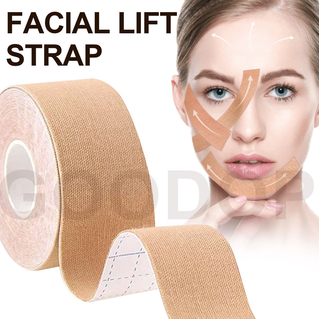 Universal Chin Thin Face Tape Facial Lift Band Anti-wrinkle Tightens ...