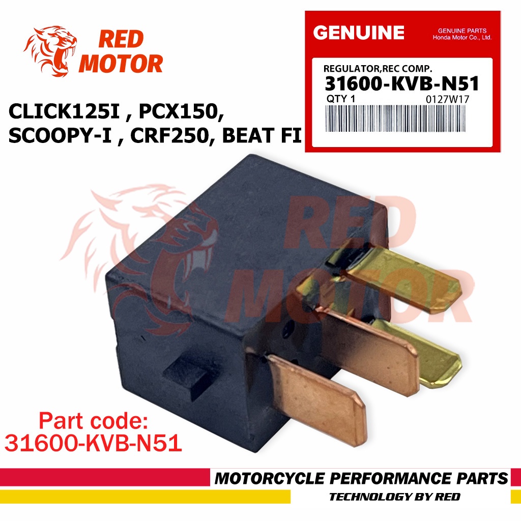 Relay Assy/Starter Relay for Click125I / Pcx150 / SCOOPY-I / CRF250 ...