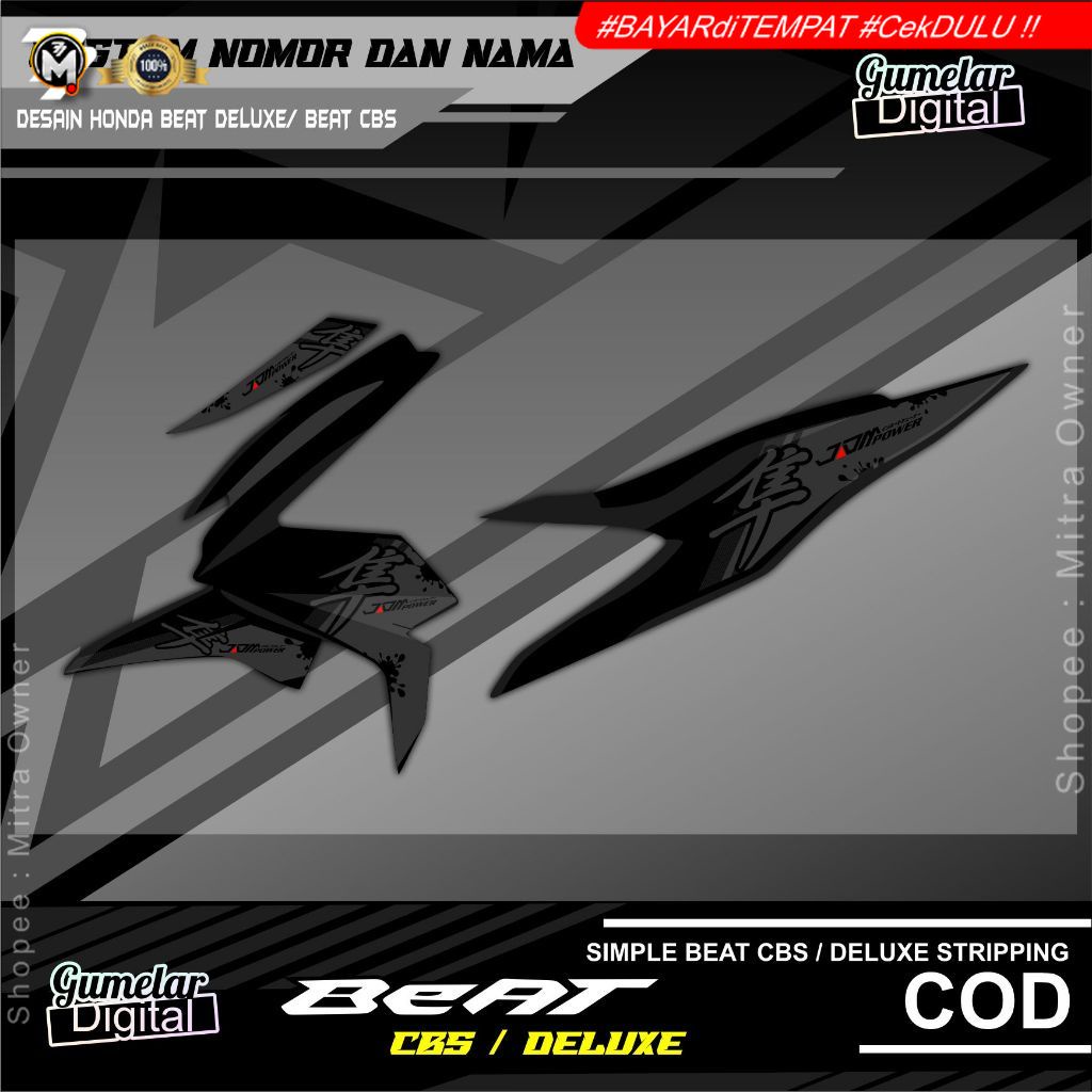 Simple STRIPPING HONDA BEAT DELUXE BEAT STREET HAYABUSA ALREADY CUT ...