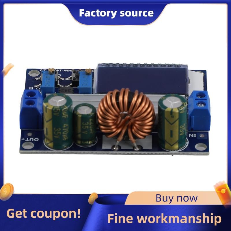 Adjustable Voltage Regulator Module with LCD Display, Versatile Step-Up ...