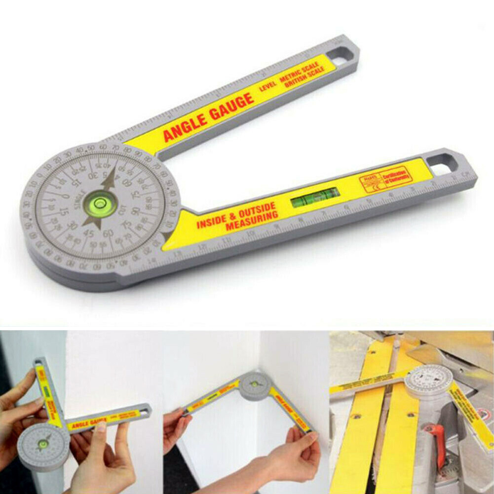 Miter Saw Angle Finder Engineer Carpenter Protractor Arm Ruler Gauge ...