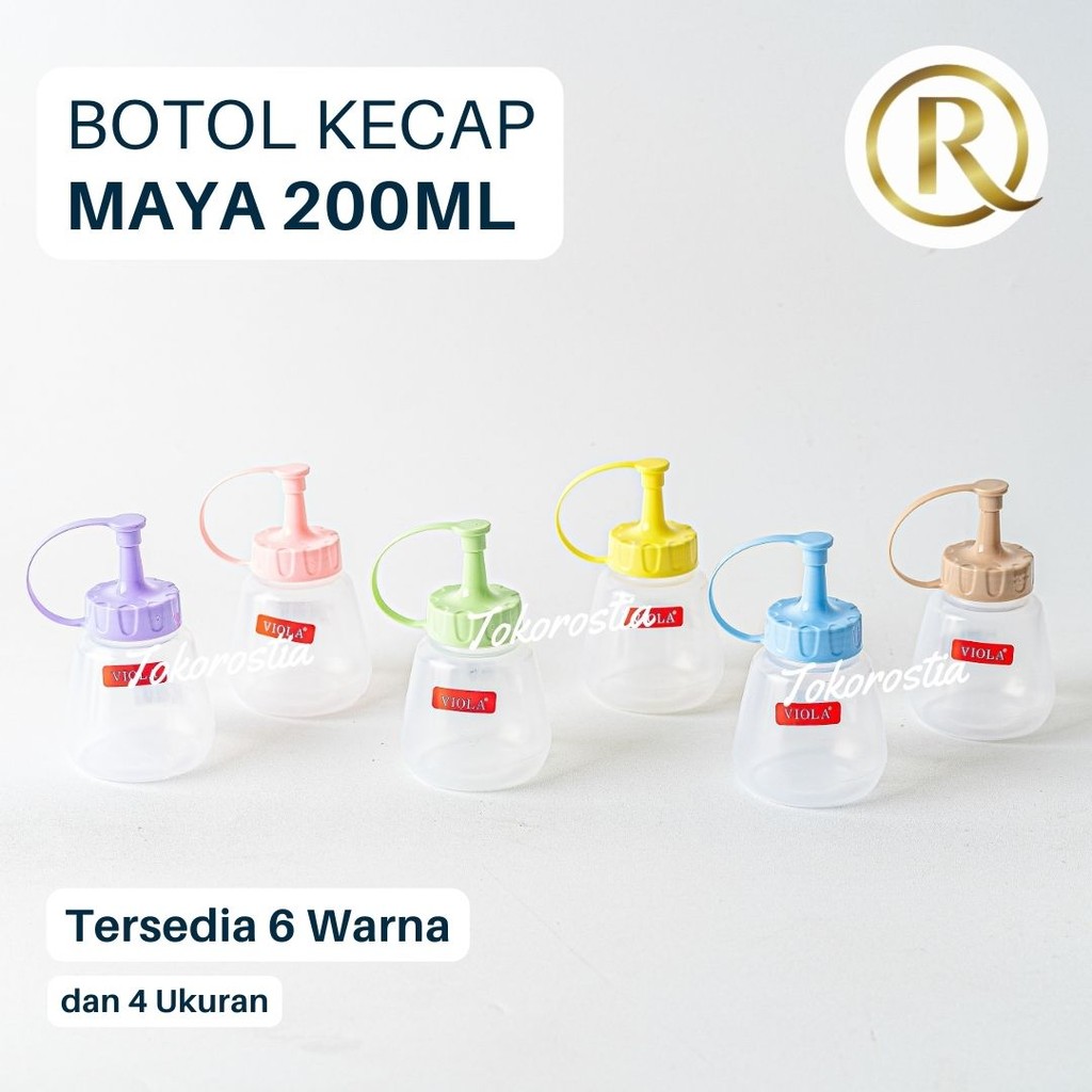 Maya 200ml Viola Plastic Soy Sauce Bottle | Shopee Philippines