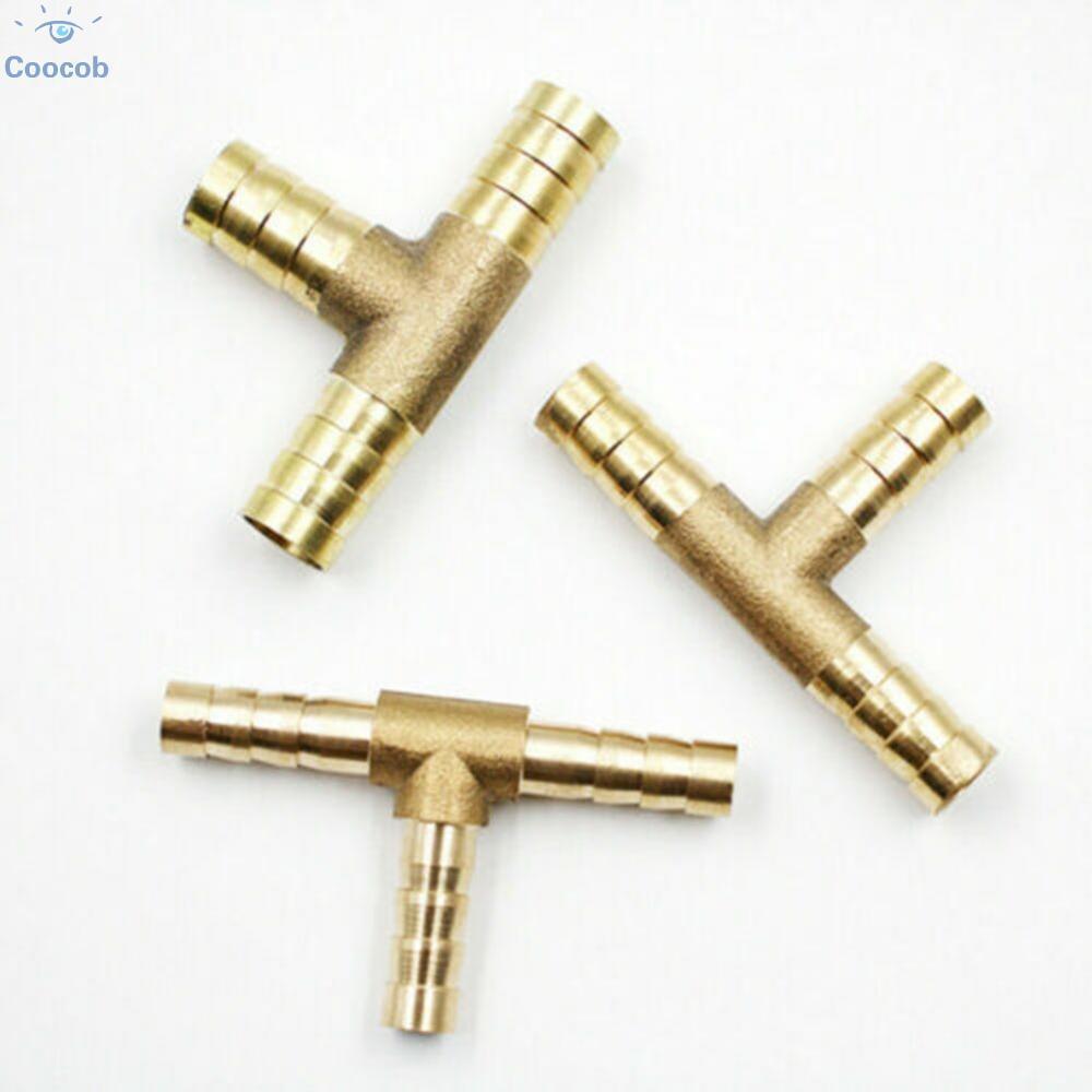 For Air Water Gas Oil Fuel Connector 3 WAY Joiner Joiner Tee Connector ...