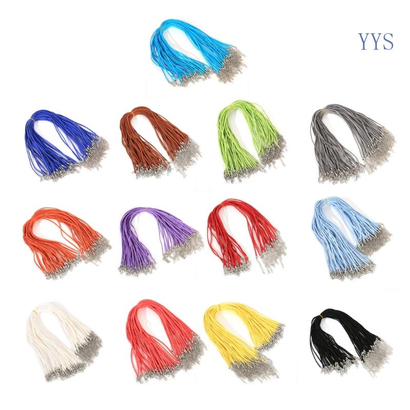 YYS DIY Suedes Rope Lobster Clasp String Cord for Jewelry Crafts Making ...