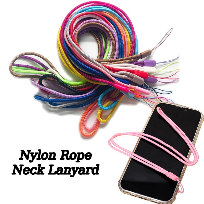 Round Nylon Rope Neck Lanyard/Phones Cameras Flashlights Voice Recorder ...