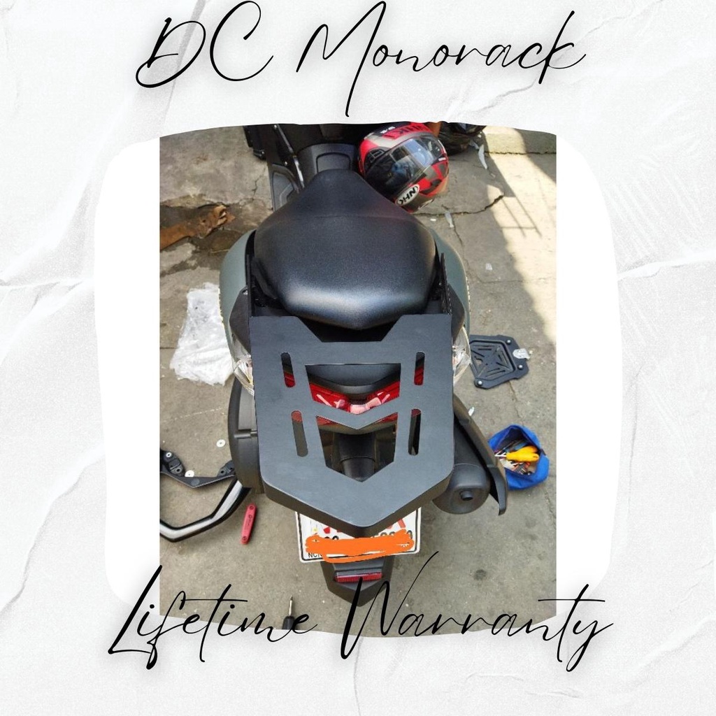 DC MONORACK NMAX V2 BRACKET FOR TOP BOX lifetime warranty moto trendz ...