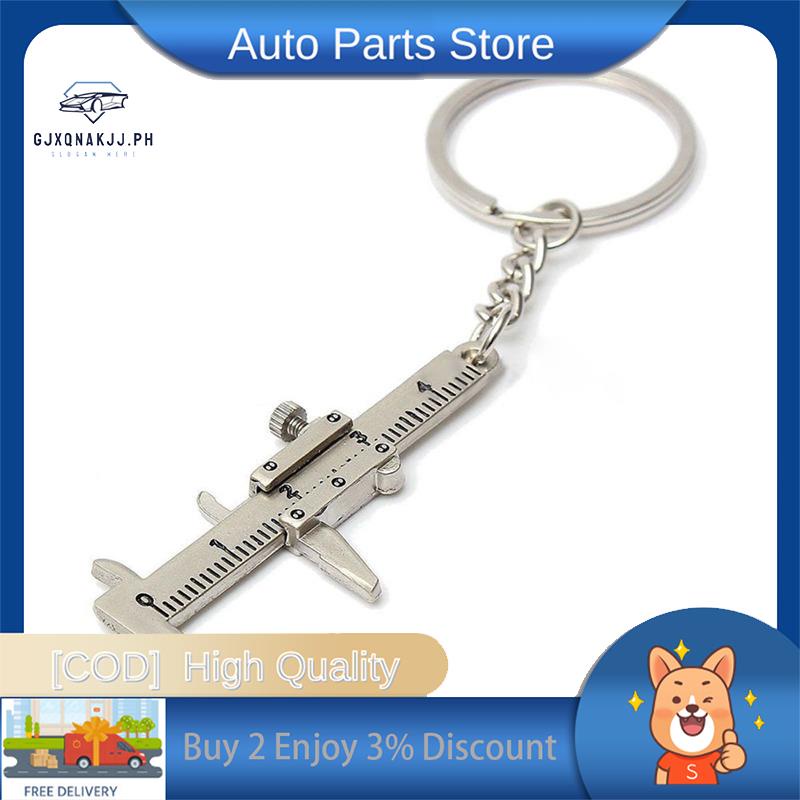 Useful Mini Vernier Caliper Tool Pendant Slider Slides Keyring Key ...