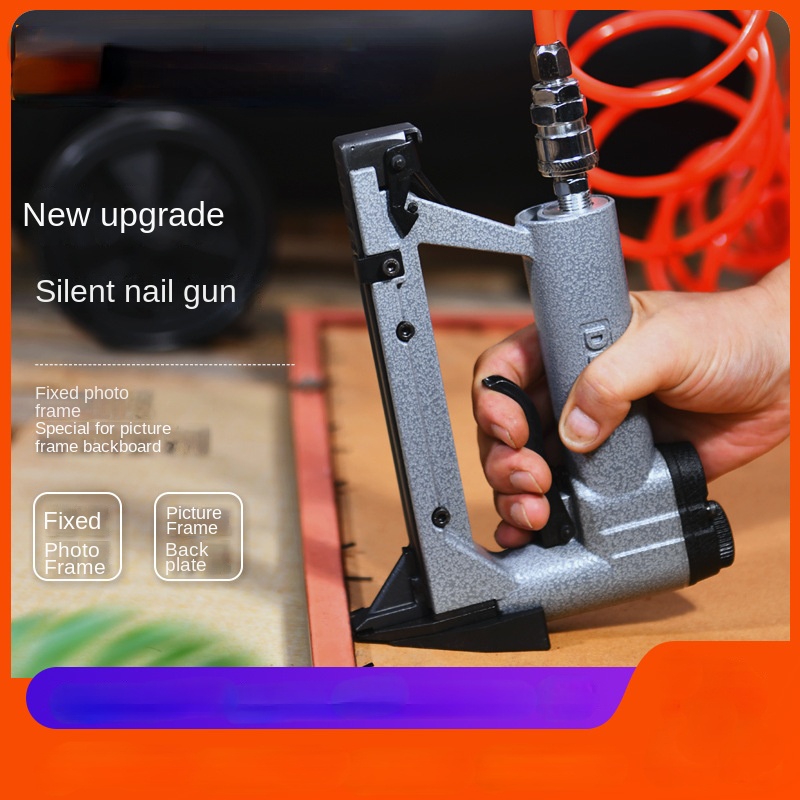 Silent Nail Gun Pneumatic Nails Gun for Fix Photo Frame Picture Frame ...