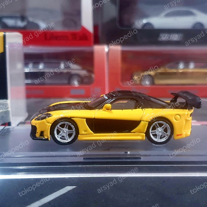 Disconnected Peako Veilside Model Mazda Rx7 RX 7 Han Yellow LP27 ...