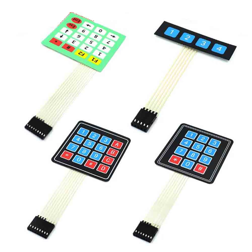 1x4 4x4 4x5 Keypad Keyboard Touch Button Switch Matrix Array Waterproof ...
