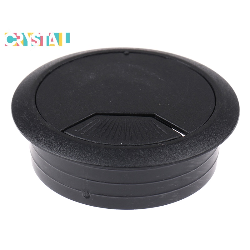 Crystal- 50mm Computer Desk Grommet Table Cap Cover Hole Outlet Wire ...