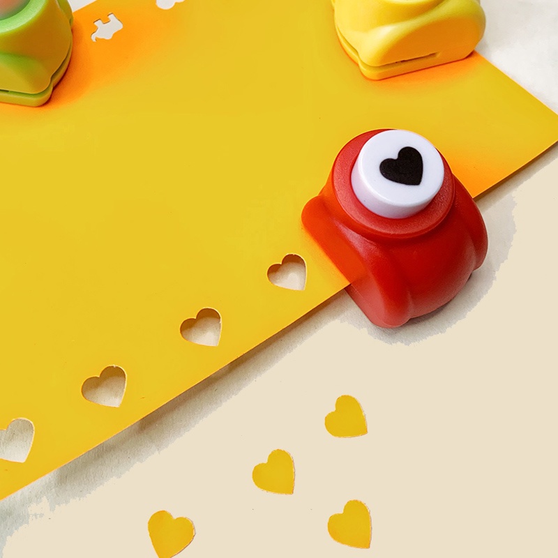 Mini Love Heart Pattern Hole Paper Embossing Machine Handmade Paper ...