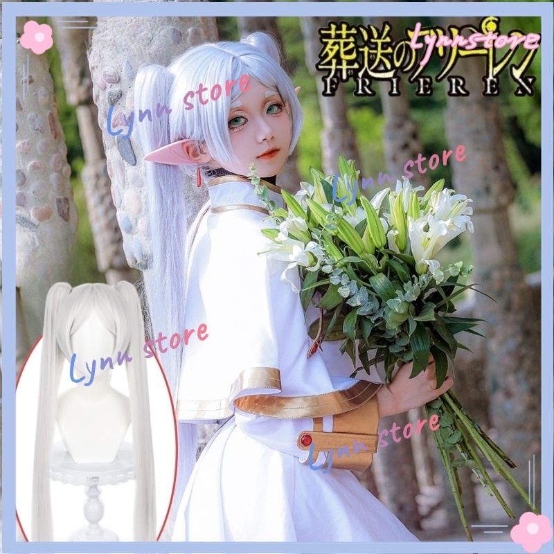 FRIEREN AT THE FUNERAL Anime Cosplay Costume+Wig FRIEREN Cosplay ...