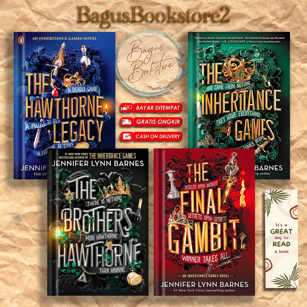 The Brothers Hawthorne (The Inheritance Games) - Jennifer Lynn (English ...