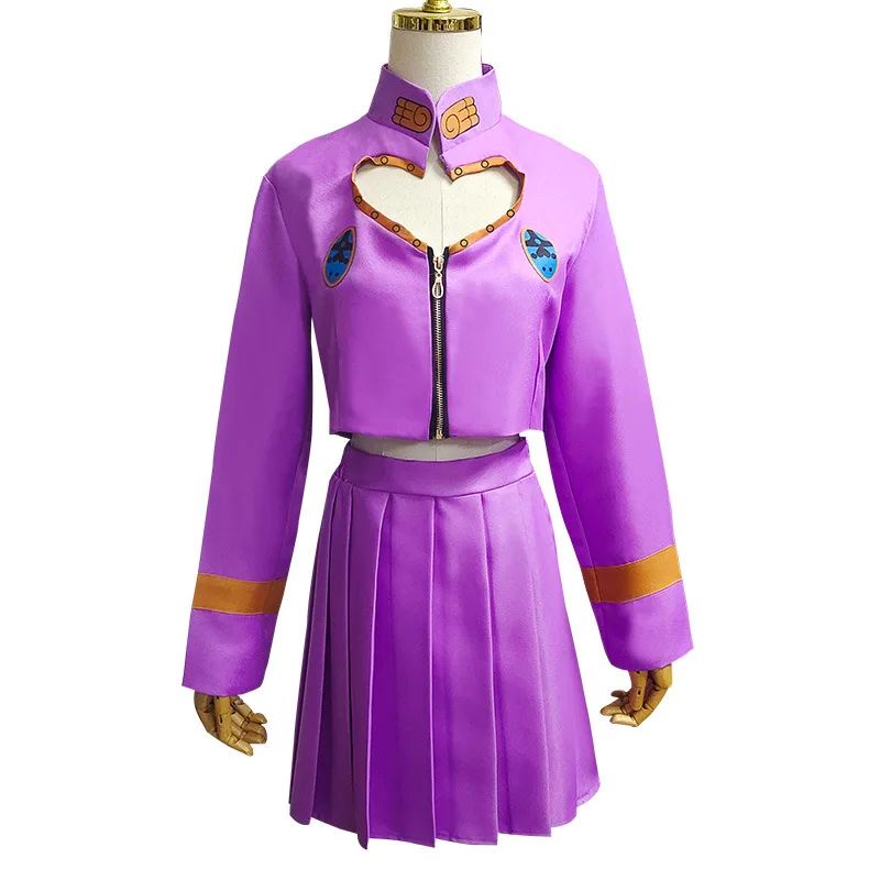 Anime Jo's Bizarre Adventure Cosplay GIOGIO Female Version Cosplay ...