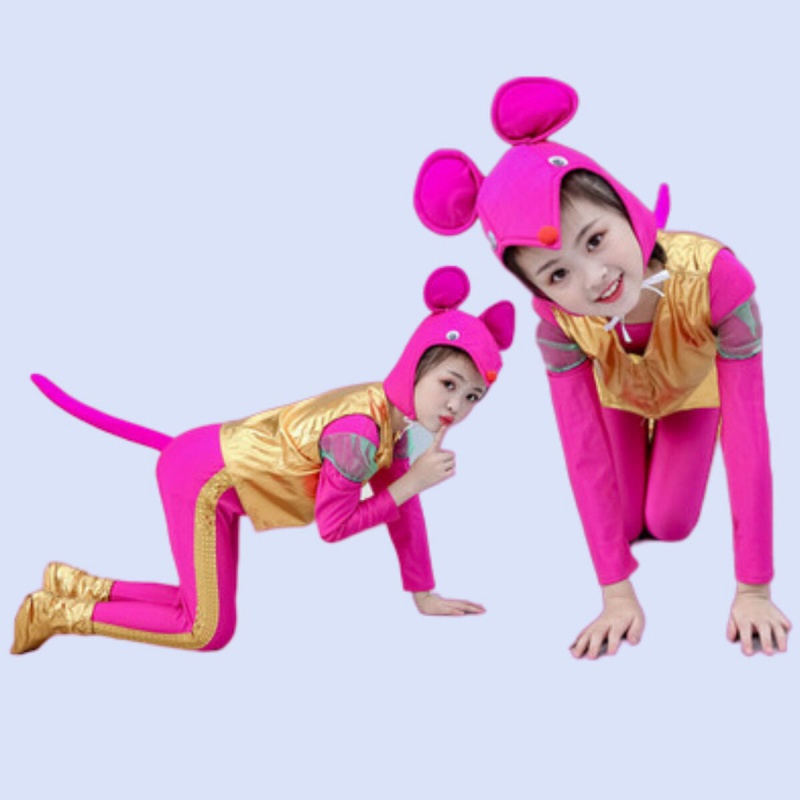 COD Mouse Animal Costume For Kids 3 To 15 Yrs Old Costume Children's ...