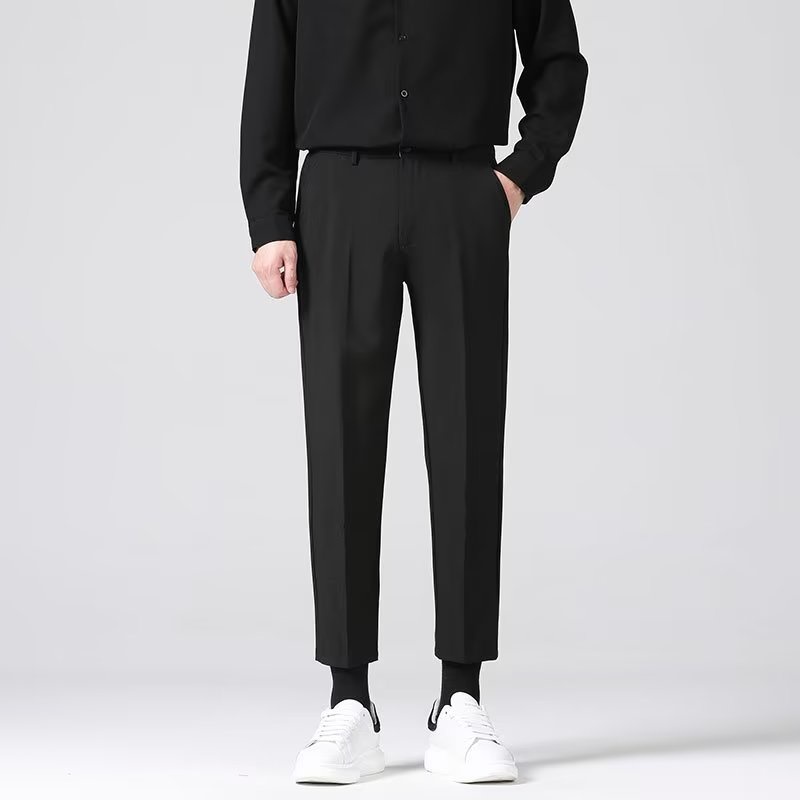 Echo Gents Office Daily Formal Slocks Black Suit Pants for Men Casual ...