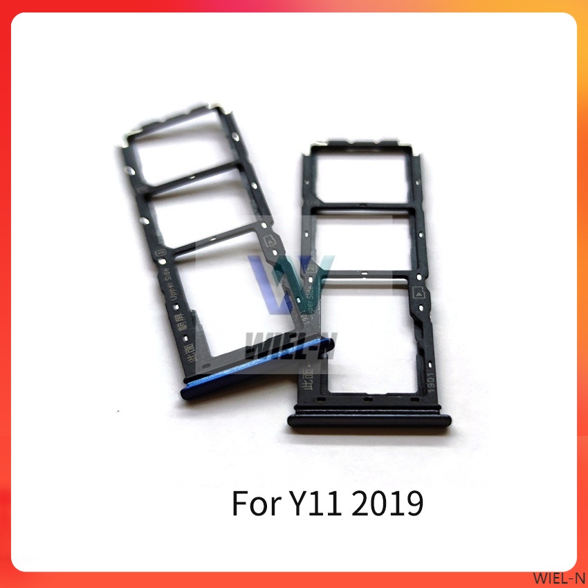 For Vivo Y11 2019 SIM Card Tray Slot Holder Adapter Socket Repair Parts ...