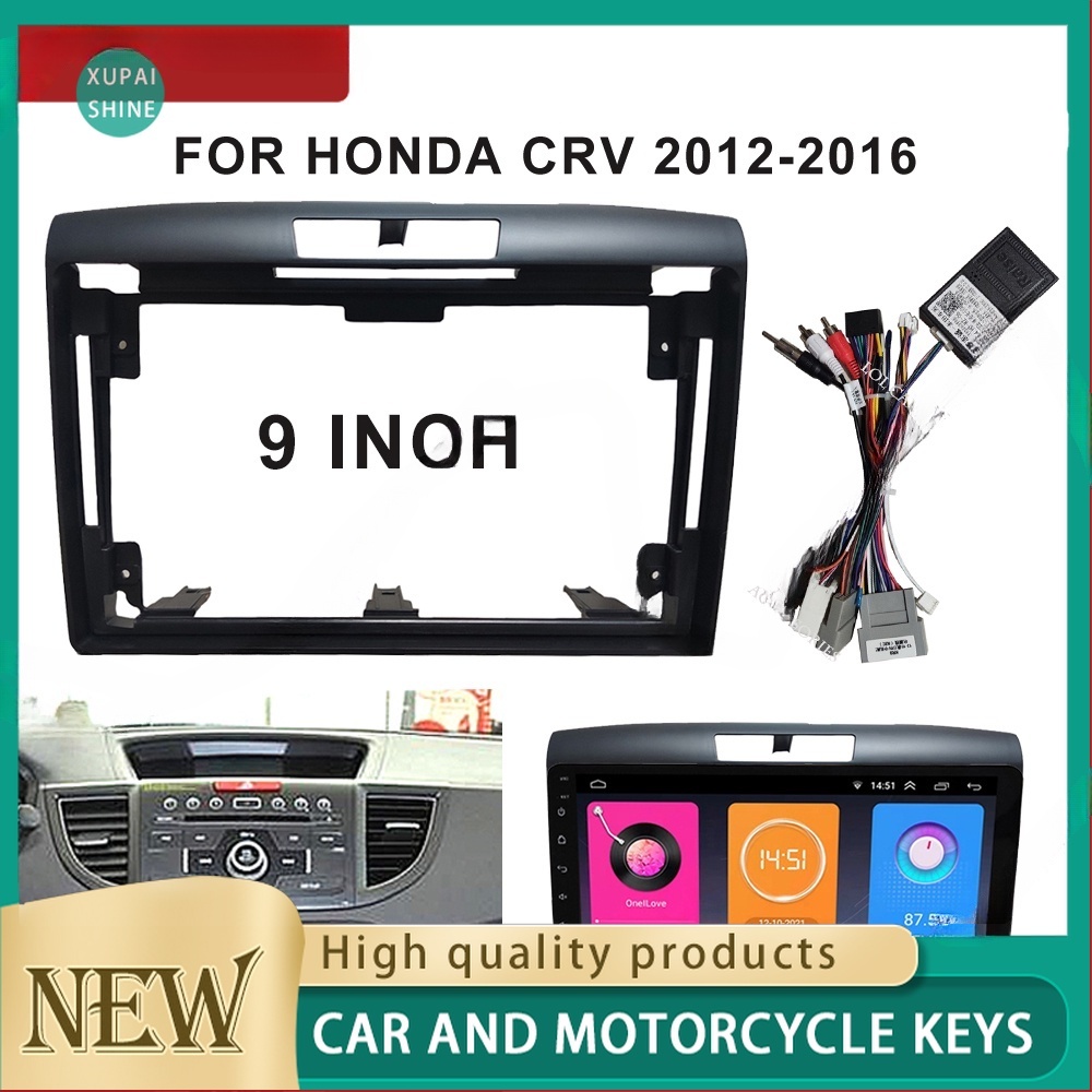 xps 9 Inch For Honda CRV 2012-2016 Car Radio Android Stereo MP5 GPS ...