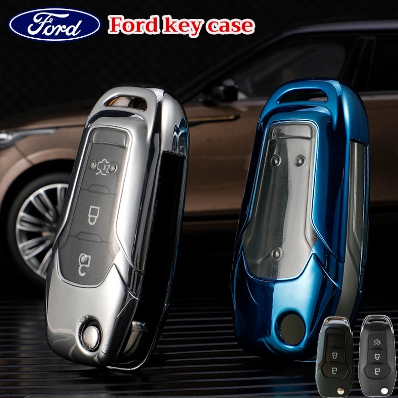 Ford Ranger Everest Key Cvoer Ford 2 3 Button Remote Keybox | Shopee ...