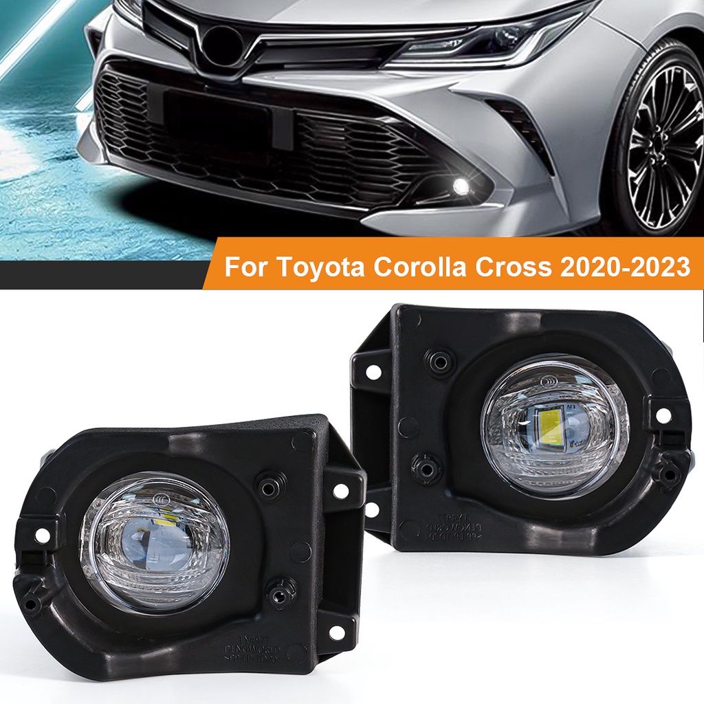For Toyota Corolla Cross 2020 2021 2022 2023 Led Fog Lamp DRL Daytime ...