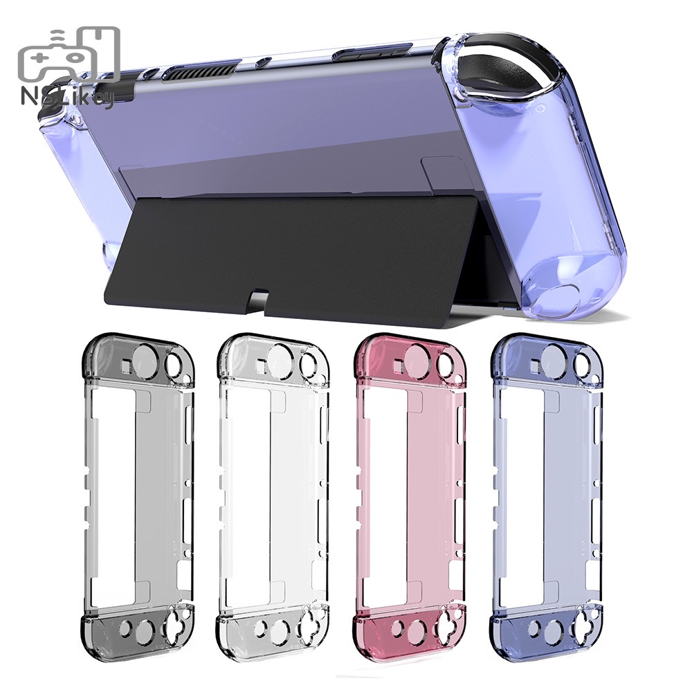 1PCS NSLikey Crystal Case for Nintendo Switch OLED Crystal Protective ...