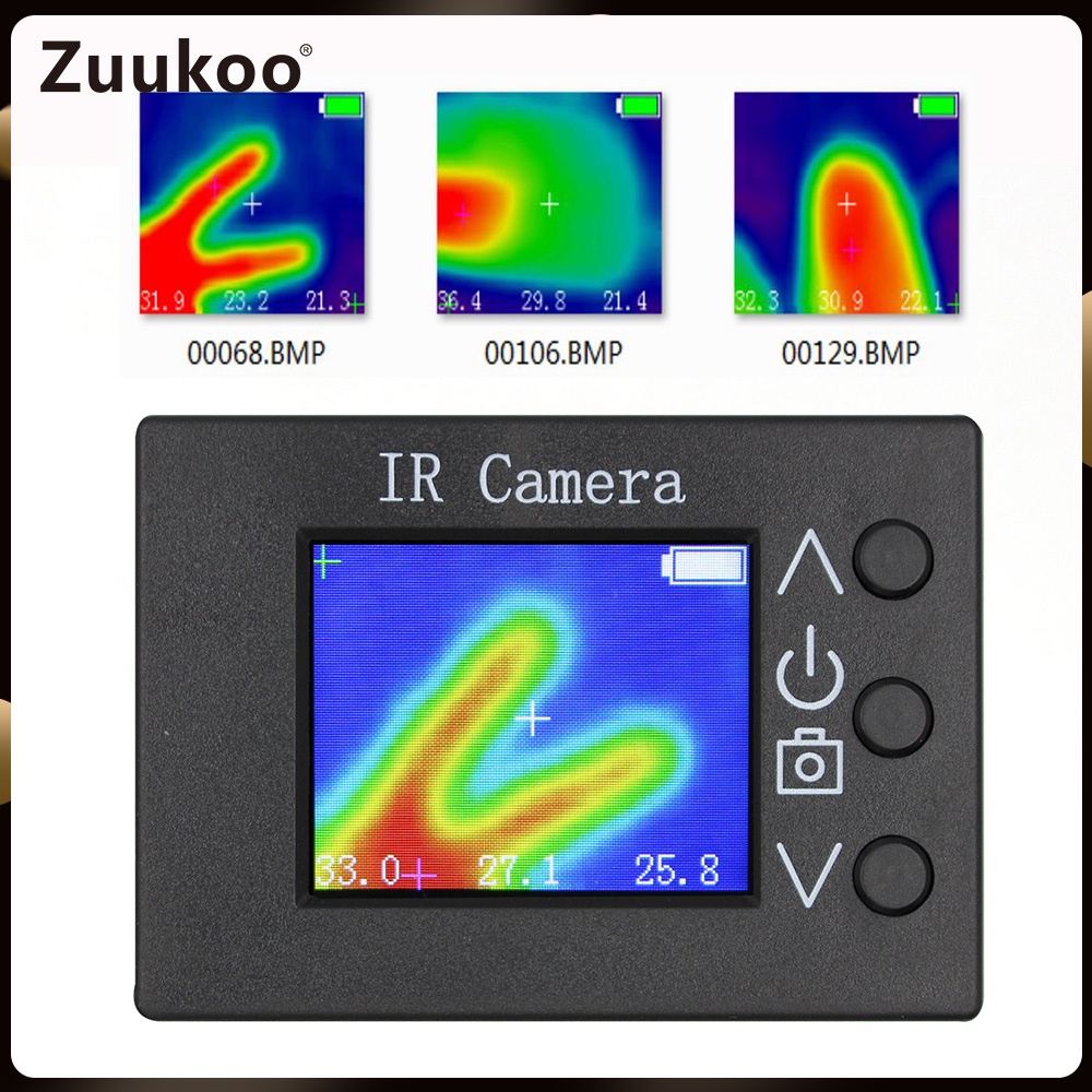MLX90640 Thermal Imager Thermal Imaging Camera with 1.8" TFT Screen -40 ...