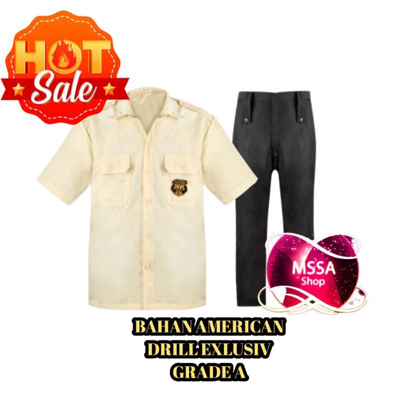 Latest PDH Security Guard Uniform Suits cream 2024 Service Uniform ...