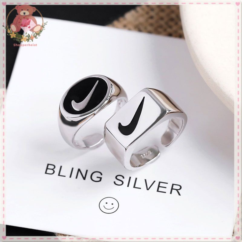 【SH】Korean Ins Ring Men Women Personality Hip Hop Style Ring Fashion ...