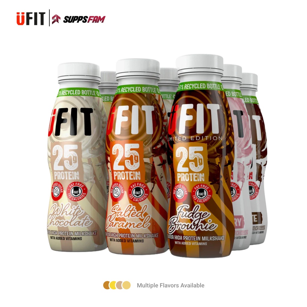 Ufit 25g High Protein Shake Drink 330ml Per Bottle | Shopee Philippines