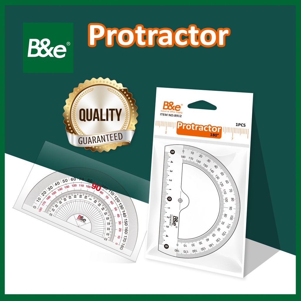 Stationary School Supplies B&e Protractor Big 2Styles | SPX | Shopee ...