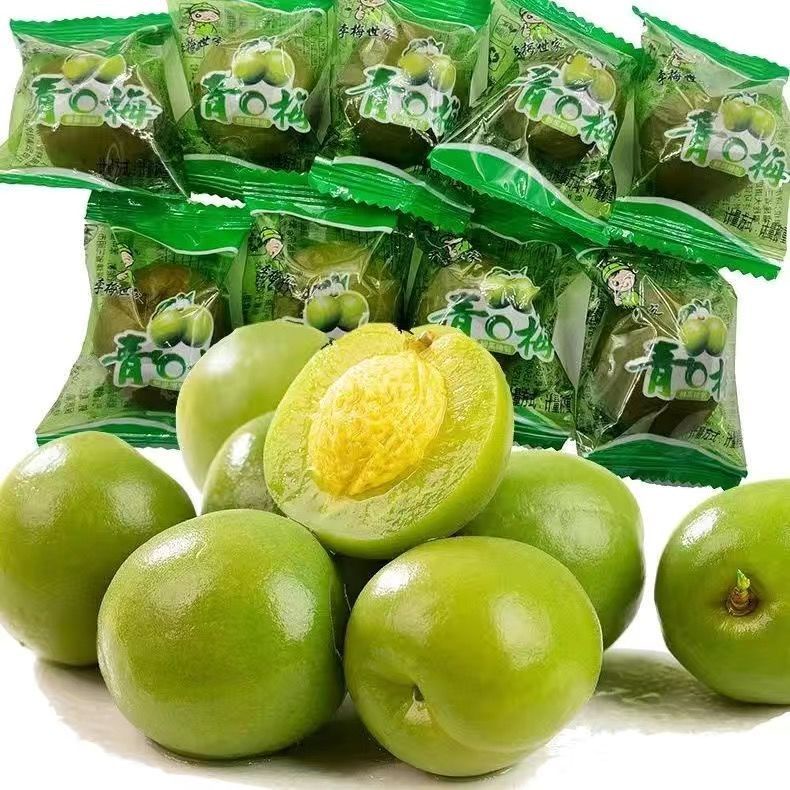 Crispy Green Plum, Sour Crisp Plum, Individually Packaged Preserved ...