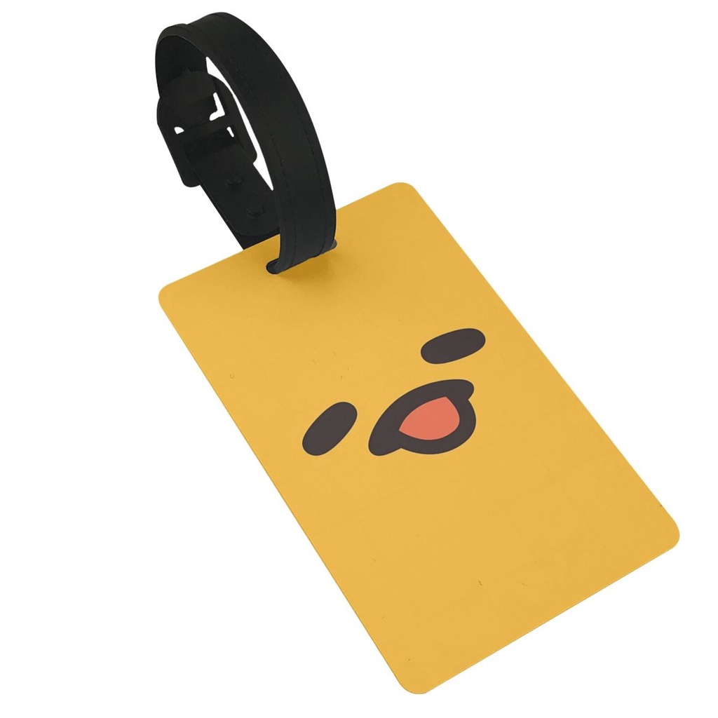 Sanrio Gudetama Luggage Tag Suitcase Name ID Card Labels Identifiers ...