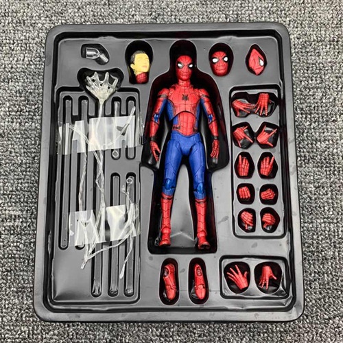 Avengers Resurrection Justice League Spider-Man MAF Action Figure Model ...