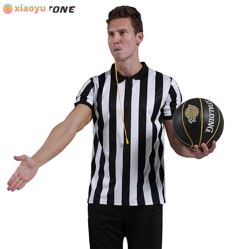 Referee Uniforms Basketball Referee Equipment Black and White Stripes ...