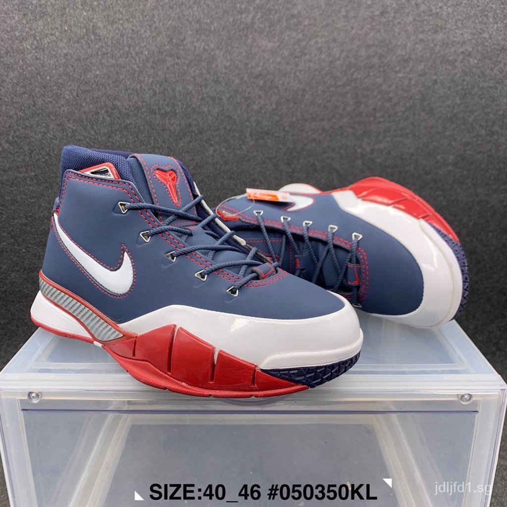 AHZV Pure original men's Zoom Kobe 1 Kobe 1 generation high-top men's ...
