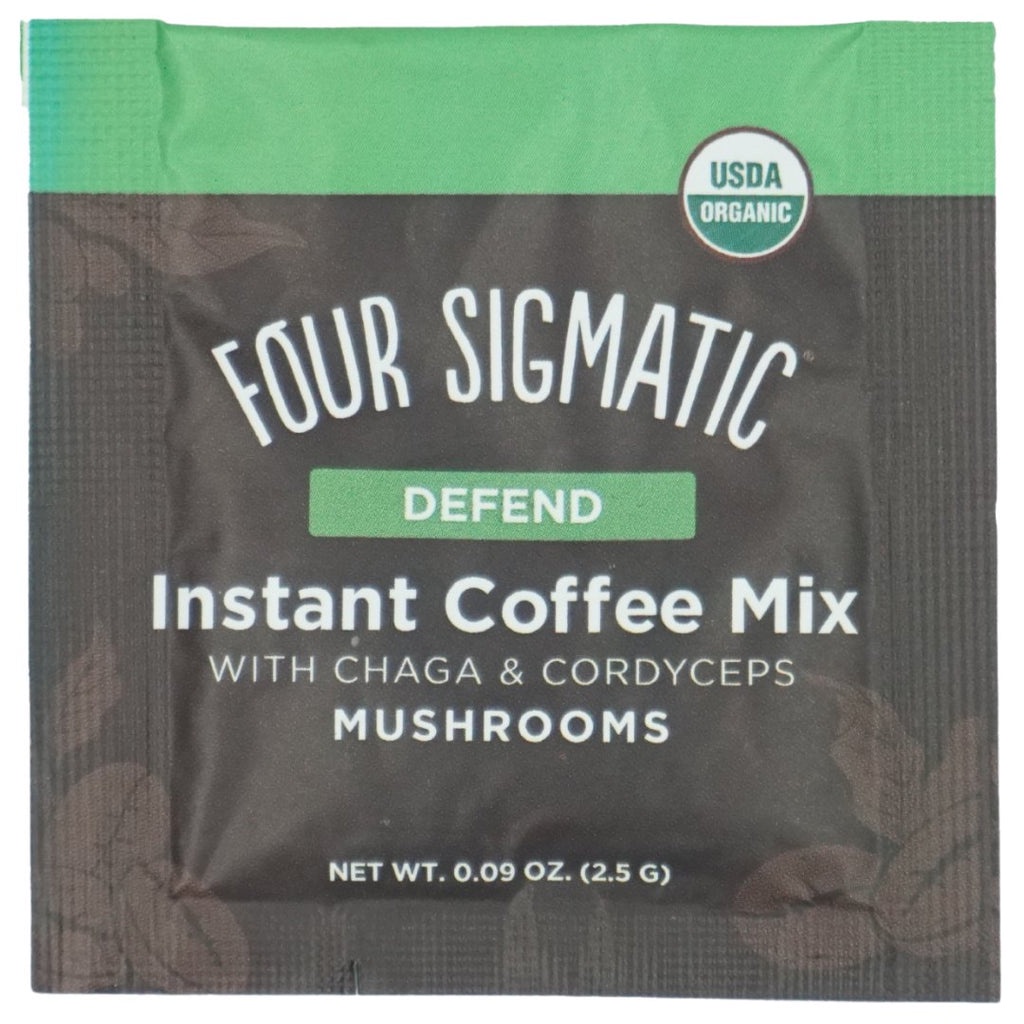 Four Sigmatic Organic Mushroom Coffee Mix - Chaga and Cordyceps (2.5g ...