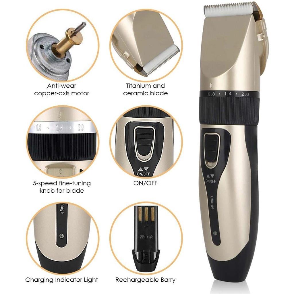 【hot sale】 Wireles Electric Hair Clipper Rechargeable Razor Clipper ...