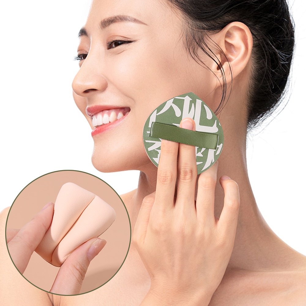 Triangular Round Makeup Powder Puff For Wet And Dry Use, Soft Air ...