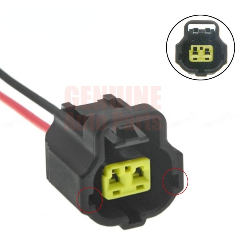 2 Pins Socket Connector for Toyota ECT Water Coolant Temperature ...