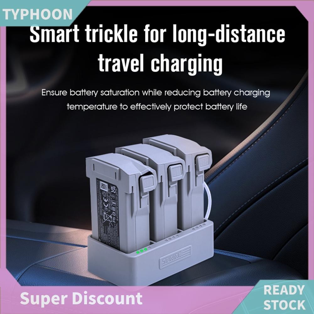 [typhoon.ph] 3 Solts Battery Charger 3 in 1 USB Fast Charging Hub Dock ...
