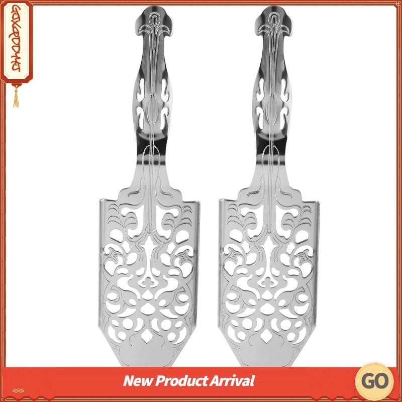 2 Pieces Absinthe Spoons, Stainless Steel Absinthe Cocktails Spoon ...
