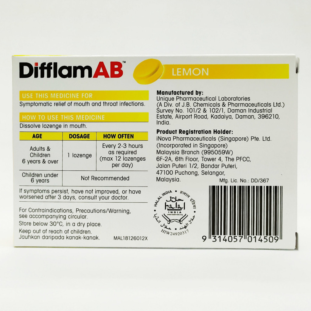 Shop difflam lozenges for Sale on Shopee Philippines