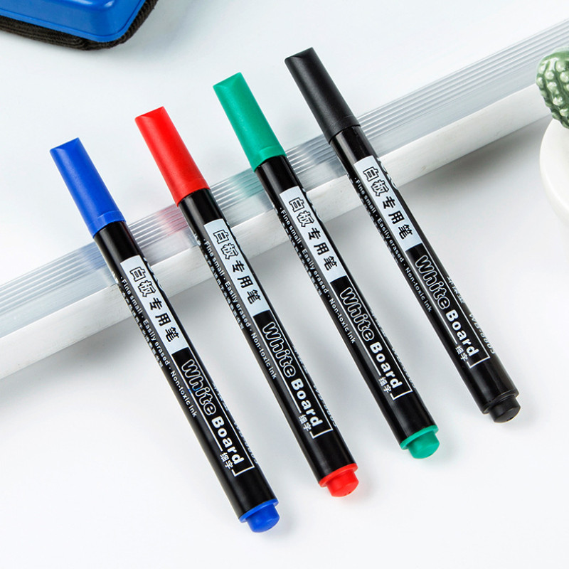 Leto Fine Tip Whiteboard Marker Erasable Whiteboard Pen Easy to Erase ...