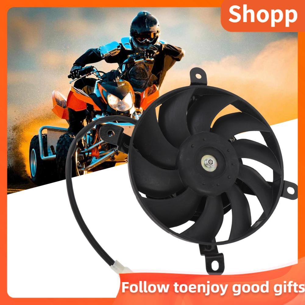 Shopp Radiator Fan Motorcycle Electric Cooling Thermal 12V for ATV Quad ...