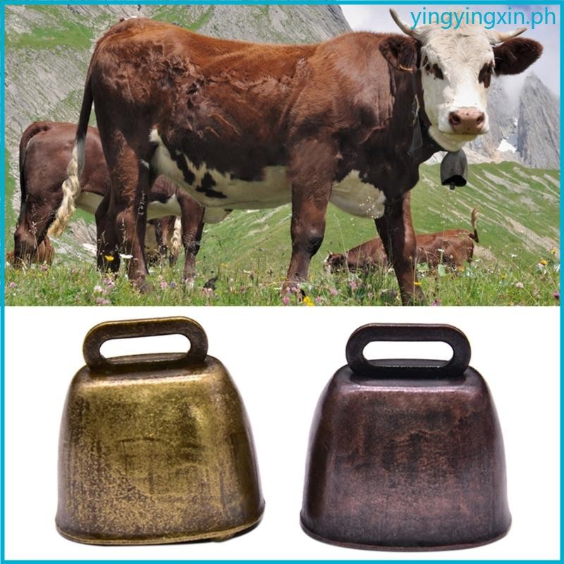 YIN 3Pcs Cow Horse Sheep Grazing Copper Bells Durable Brass Bells for ...